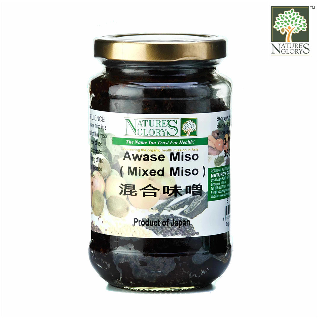Awase Miso. Blend Koji With Barley/Rice 350g - Nature's Glory Singapore