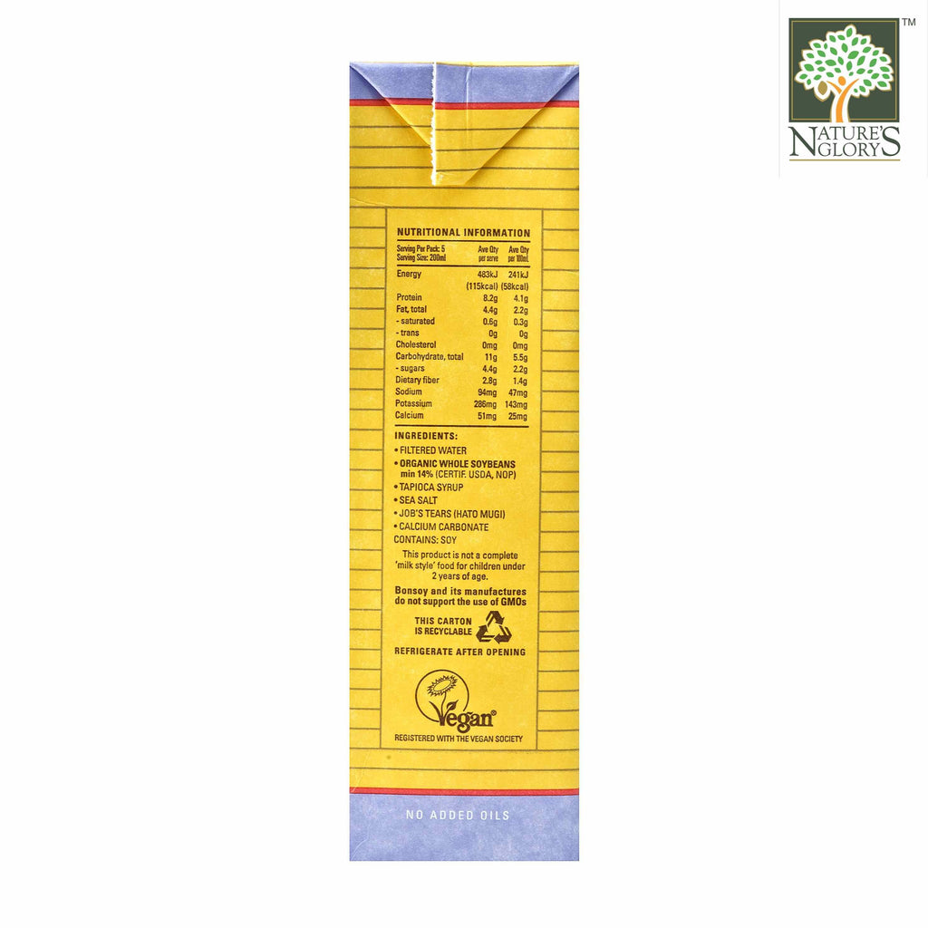 Shop Bonsoy Soymilk - Vegan Lactose Free and Non-Dairy Milk | Nature's ...