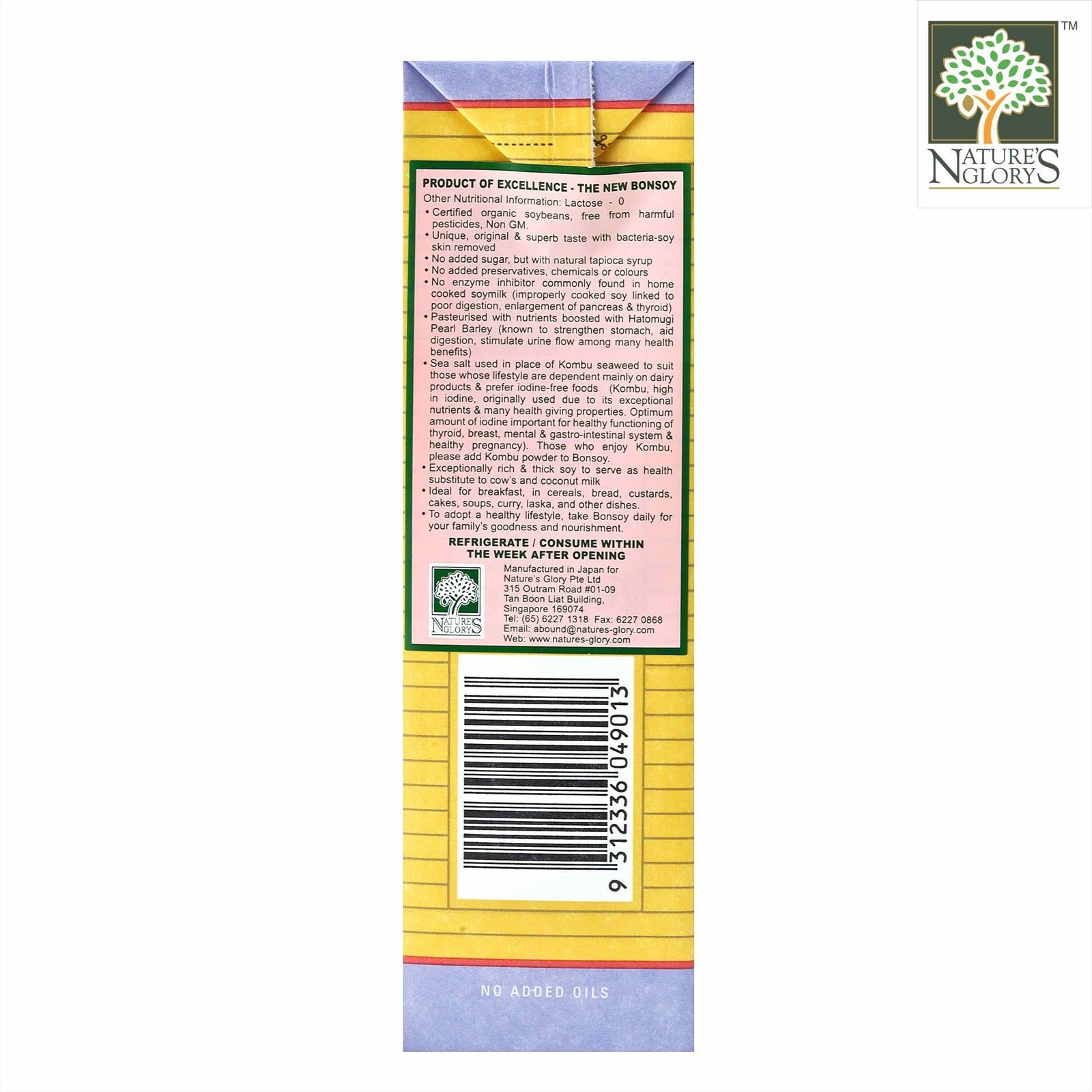Shop Bonsoy Soymilk - Vegan Lactose Free and Non-Dairy Milk | Nature's ...