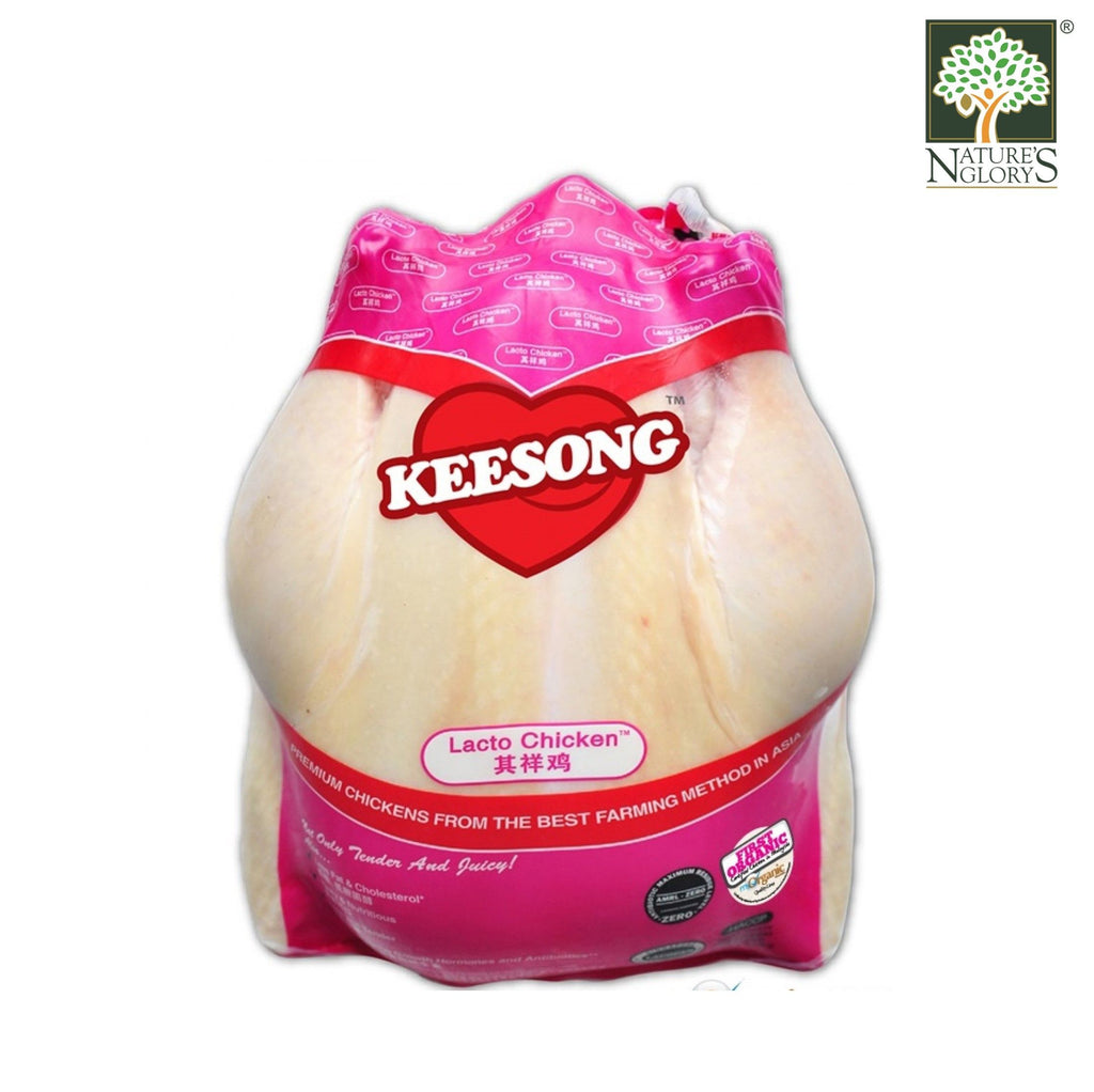 Kee Song Frozen Lacto Whole Chicken 1.2 kg - Nature's Glory Singapore