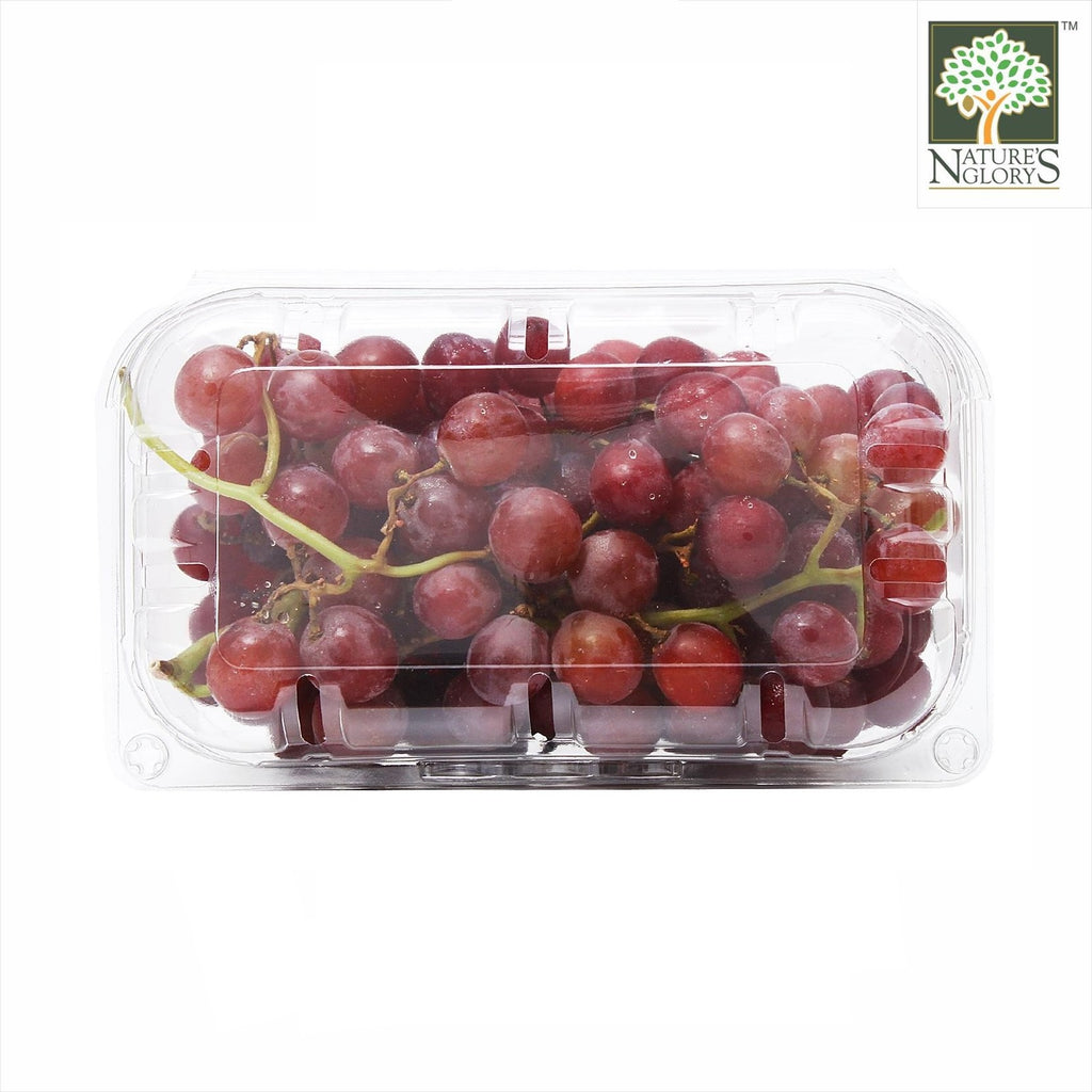 Red Seedless Table Grapes (Certified Organic At Farm) USA 454g – Nature ...