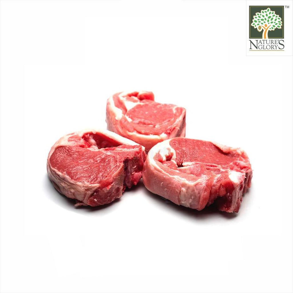 Frozen Lamb T-Bone Chop Tail AUS 90-100g (BB: – Nature's Glory