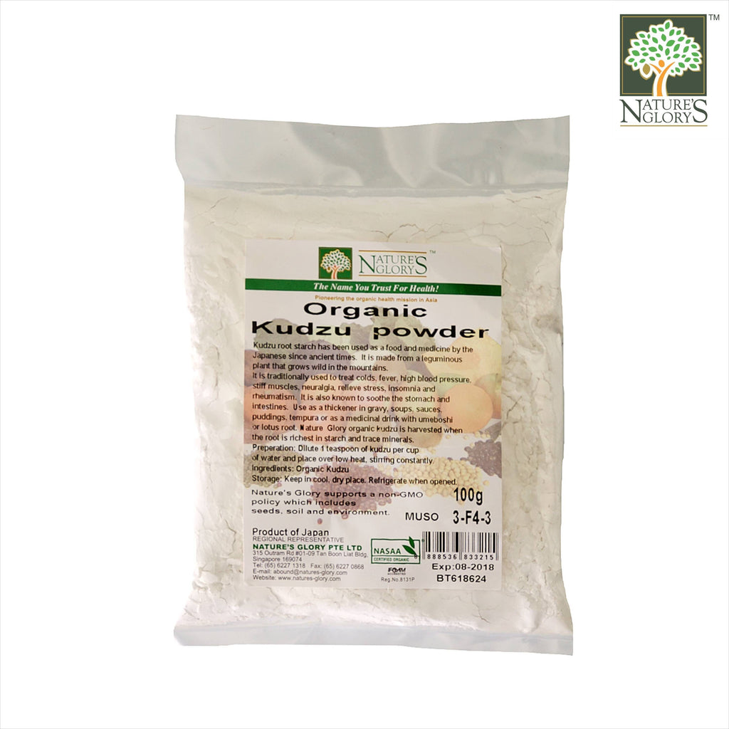 Kudzu (Root Powder)100g/500g Organic (NA 8131P) - Nature's Glory Singapore