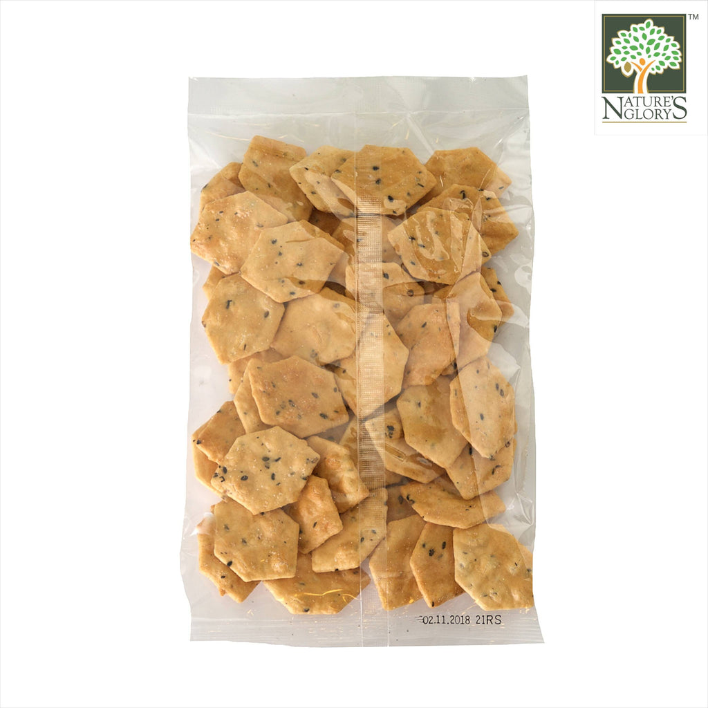 Lightly Salted Brown Rice Crackers Genmai Life - Nature's Glory Singapore