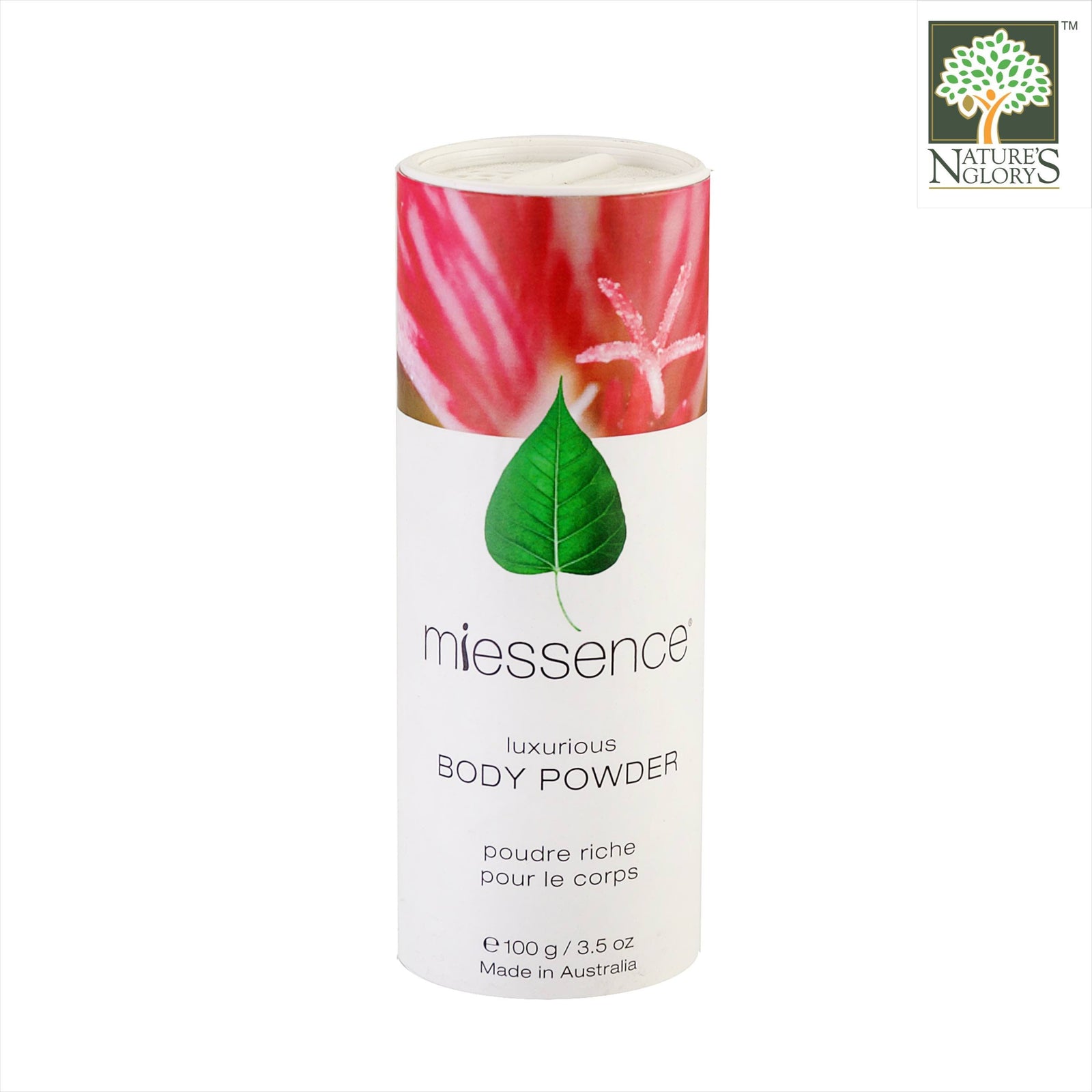 Miessence Luxurious Body Powder 100g Organic- Nature's Glory Singapore