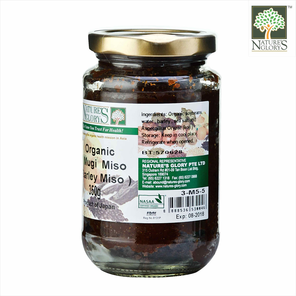 Mugi Miso Barley 350g/1kg Organic (NA 8131P) - Nature's Glory Singapore