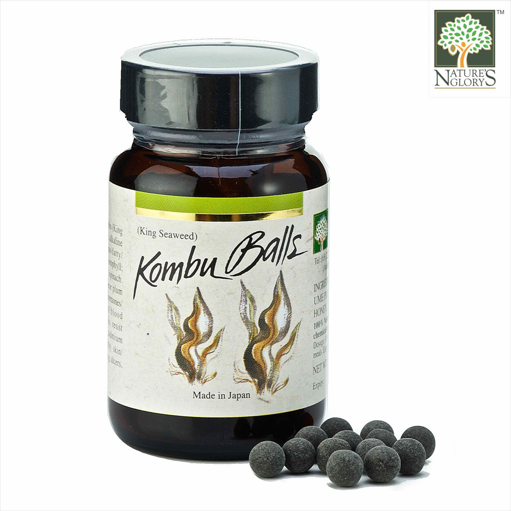 Kombu Balls, Thyroid & Hormonal Balance - Nature's Glory Singapore
