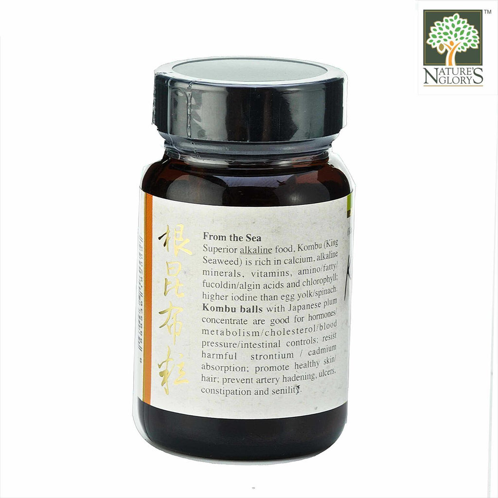 Kombu Balls, Thyroid & Hormonal Balance - Nature's Glory Singapore