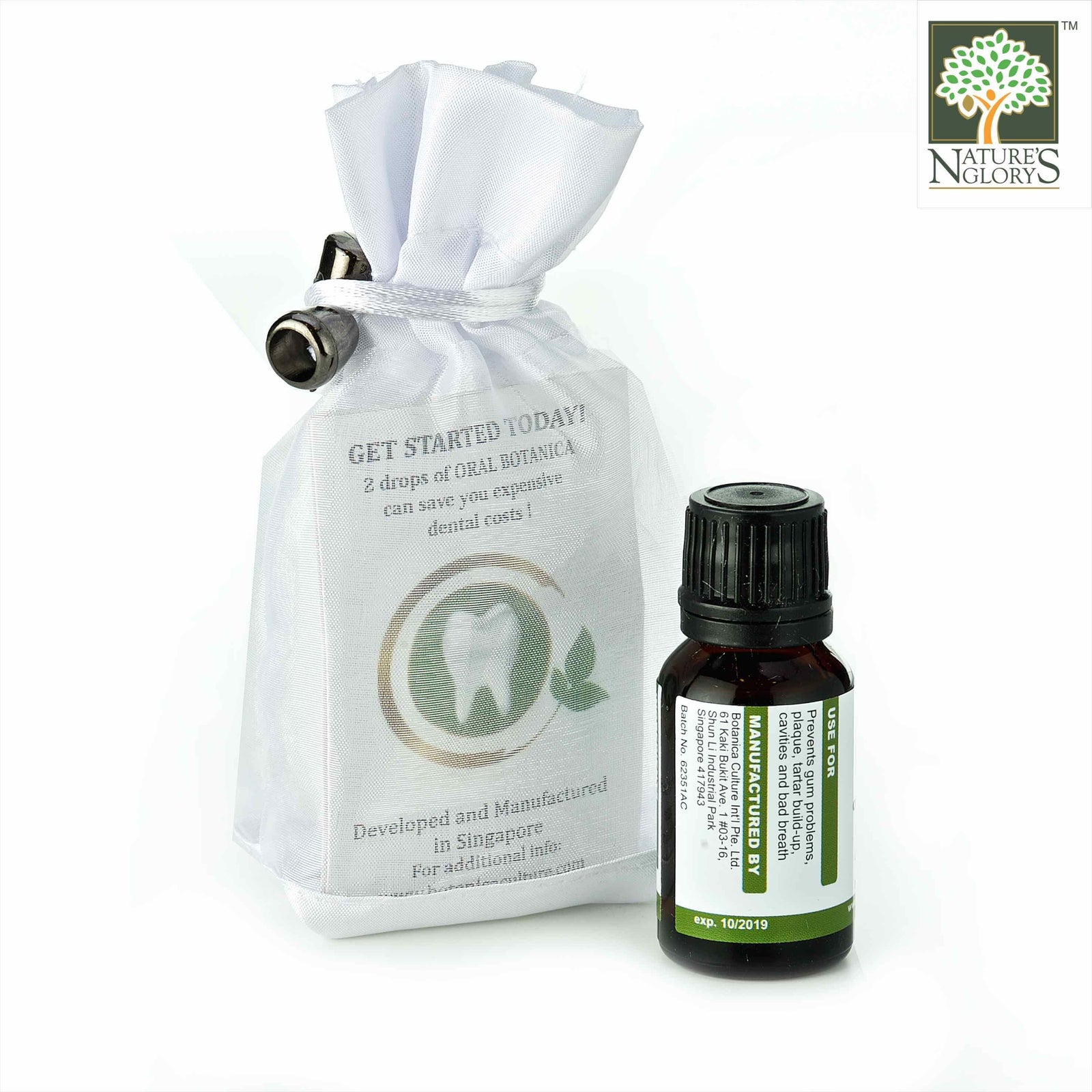 Oral Botanica Classic, Organic Liquid Toothpaste - Nature's Glory Singapore