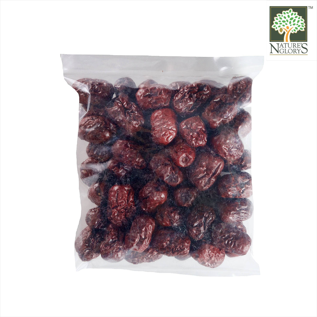 Red Dates With Seed (Organically Grown) 300g - Nature's Glory Singapore