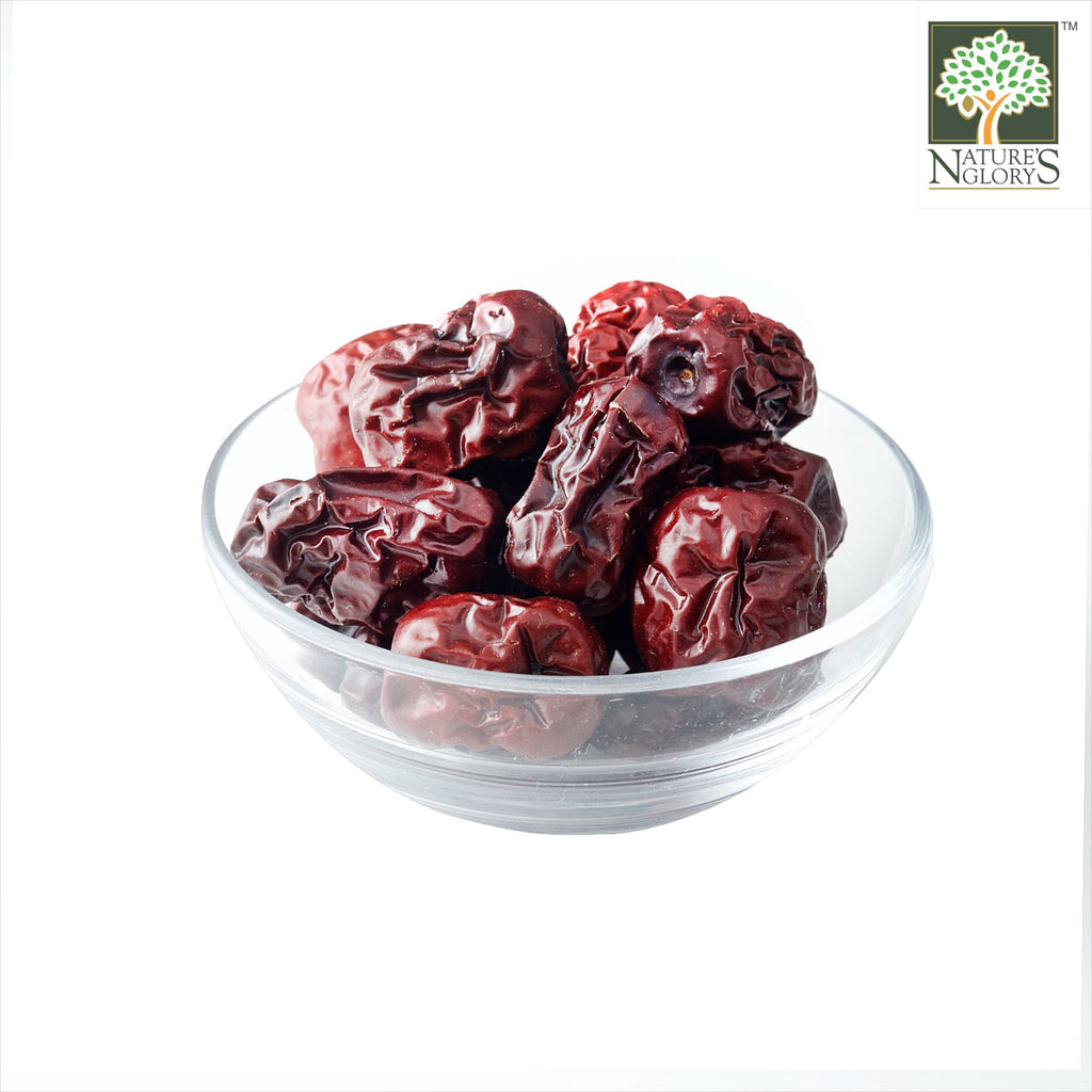 Red Dates With Seed (Organically Grown) 300g - Nature's Glory Singapore