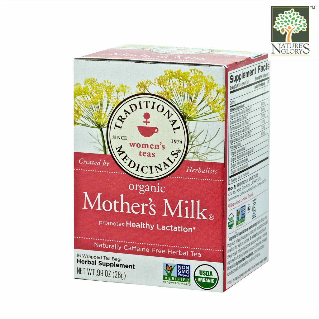 Organic Mother's Milk Tea, Healthy Lactation- Nature's Glory Singapore